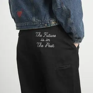 HUMAN MADE Double Pleated Wide Chino Pants