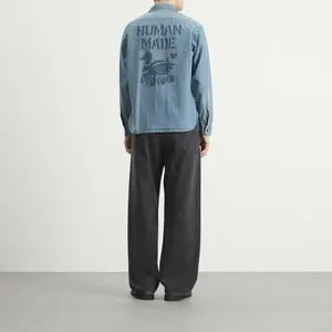 HUMAN MADE Stencil Military Chambray Shirt