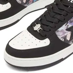 A BATHING APE Floral Patterned Sta 2 Sneaker
