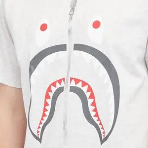 A BATHING APE Classic Shark T-shirt - Grey
