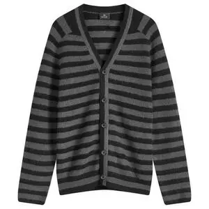 Paul Smith Stripe Cardigan - Black