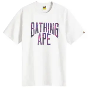 A BATHING APE Colour Camo Bathing Ape T-shirt - Grey