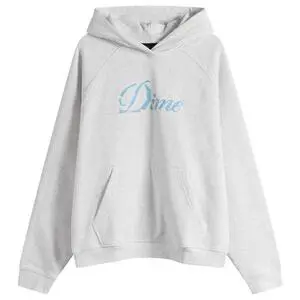 DIME Cursive Paper Cut Hoodie - Ash