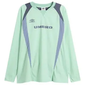 UMBRO Panelled Long Sleeve Jersey - Ocean Wave/grisaille/infinity