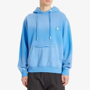 WOOYOUNGMI Washed Cotton Logo Hoodie