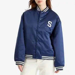 HOUSE OF SUNNY Satin Cult Bomber Jacket