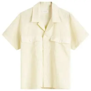 SECOND / LAYER Open Collar Shirt - Yellow