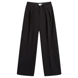 Good American Suiting Good 90s Pleated Trouser - Black