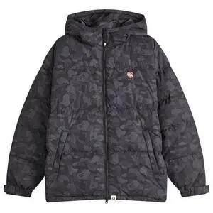 A BATHING APE Solid Camo Down Jacket