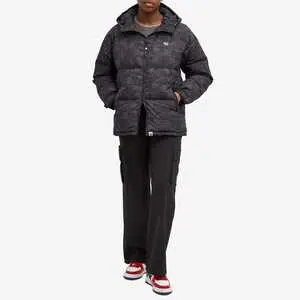 A BATHING APE Solid Camo Down Jacket