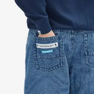 AAPE BY *A BATHING APE Aape Jacquard Denim Shorts