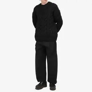 Visvim V-collegium Hand-knit Sweater
