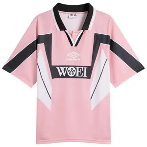 UMBRO X Woei Away Jersey Top - Pink/black