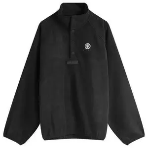 AAPE BY *A BATHING APE Aape Now Moc Neck Polar Fleece