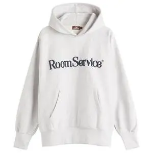 LATE CHECKOUT Room Service Hoodie - Grey
