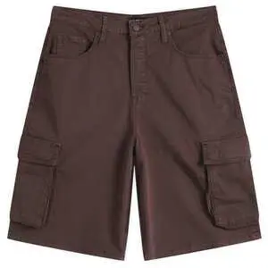 Good American Twill Cargo Short - Bark