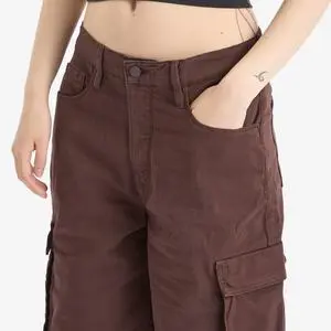 Good American Twill Cargo Short - Bark