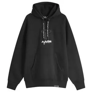 AAPE BY *A BATHING APE Aape Croc Chest Badge Hoody - Black