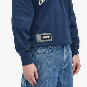 AAPE BY *A BATHING APE Aape Ice Hockey Jersey Sweatshirt