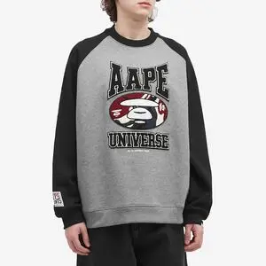 AAPE BY *A BATHING APE Ice Hockey Camo Stamp Sweatshirt