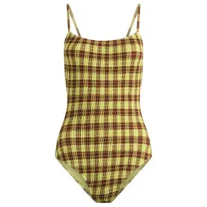 DAMSON MADDER Lilibet Swimsuit - Green
