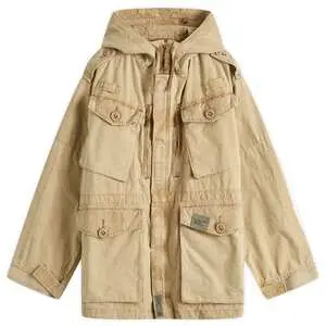 NEIGHBORHOOD Ripstop Smock Jacket - Beige