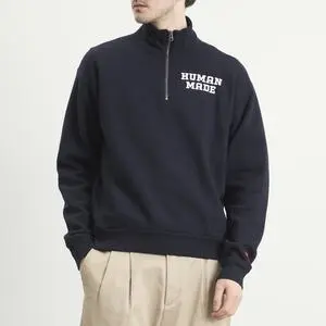 HUMAN MADE Half-zip Sweatshirt