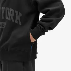AWAKE NY Script Quarter Zip Sweatshirt
