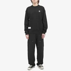 AAPE BY *A BATHING APE Camouflage Badge Knit Sweater