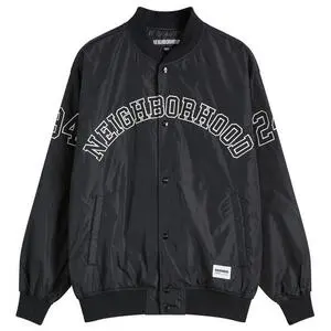 NEIGHBORHOOD Baseball Jacket - Black