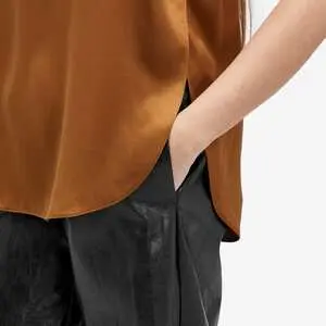 WEEKEND BY MAX MARA Plutone Faux Leather Trouser