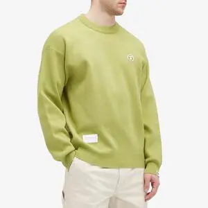 AAPE BY *A BATHING APE Aape Now Camo Badge Knit Sweater