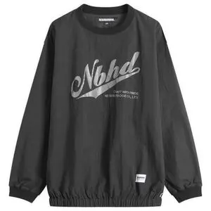 NEIGHBORHOOD Pullover Track Nylon Sweatshirt - Black