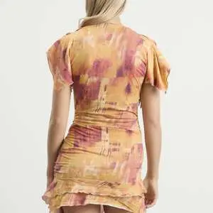 Isabel Marant Étoile Janick Mini Dress - Orange