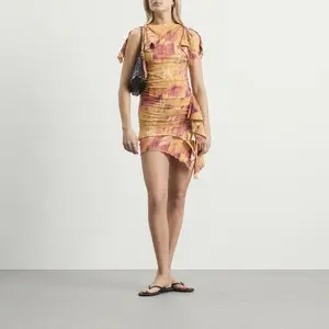 Isabel Marant Étoile Janick Mini Dress - Orange