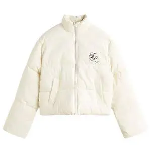 4TH & RECKLESS Arna Cord Puffer Jacket - Cream
