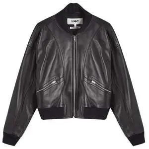You Must Create Tenor Leather Jacket - Black