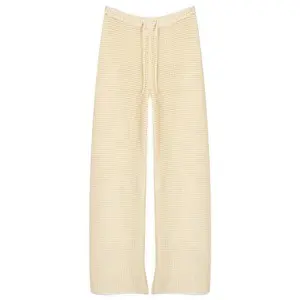 Good American Crochet Pant - Ecru