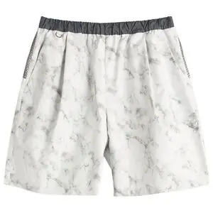 UNIFORM EXPERIMENT Marble Tech Shorts - White