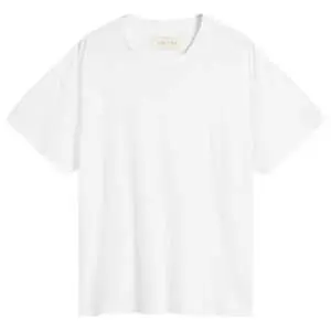 LES TIEN Lightweight Inside Out T-shirt - White