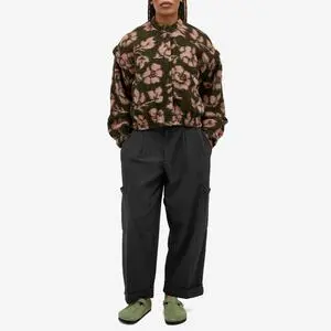 You Must Create Grease Wide Trousers - Black