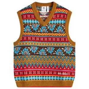 Adidas X Wales Bonner Knitted Vest - Multicolor