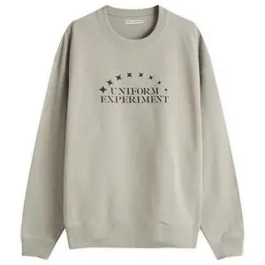 UNIFORM EXPERIMENT Stencil Logo Sweatshirt