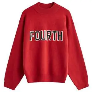4TH & RECKLESS Lidia Knit Jumper - Red