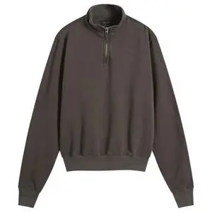LES TIEN Heavyweight Banded Yacht Half Zip