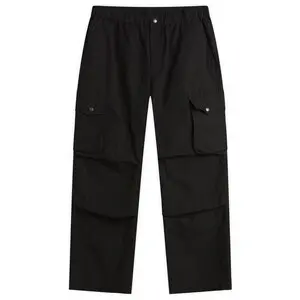 SNOW PEAK Light Dobby Cloth Trousers - Black