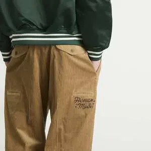 HUMAN MADE Corduroy Pleated Trousers
