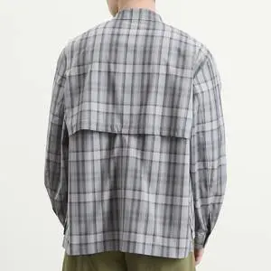 SNOW PEAK Fade Check Breezy Shirt