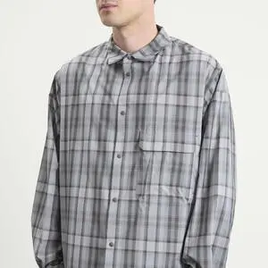 SNOW PEAK Fade Check Breezy Shirt