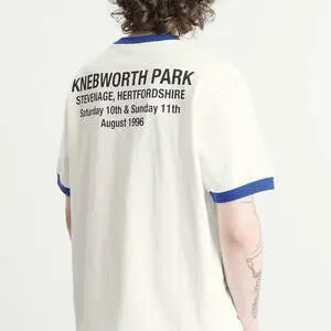 PLEASURES X Oasis 1996 Ringer Shirt